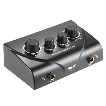 Vivitar Audio Mixer, Multiple Sound Pads & Effects for Vlogging, Black ...