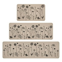 Ray Star Cushioned Kitchen Mat 19.7''x47.2'',0.31 Inch Thick Kitchen ...