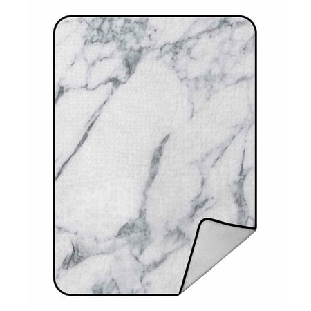Photographic Grey Marble Stone Tile Blanket Crystal Velvet Throw Bed ...