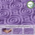 Smiaoer 2 Inch 5 Zone Lavender Memory Foam Full Size Mattress Topper - Walmart.com
