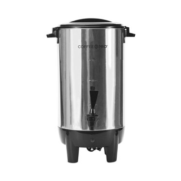 Better Chef 100 Cup Stainless Steel Coffee Urn - Walmart.com