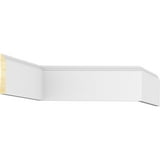 WM620 - 4 1/4"H x 1/2"P x 96"L Baseboard Moulding, Finger-Joint Pine ...