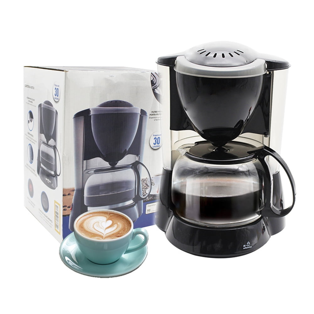 Cafetera Pequeña Hogar Portátil Automático Americano Goteo 800W Grande ...