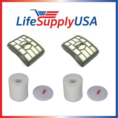 2 Pack Complete Filter Kit fits Shark Rotator Pro Lift-Away NV500 HEPA ...