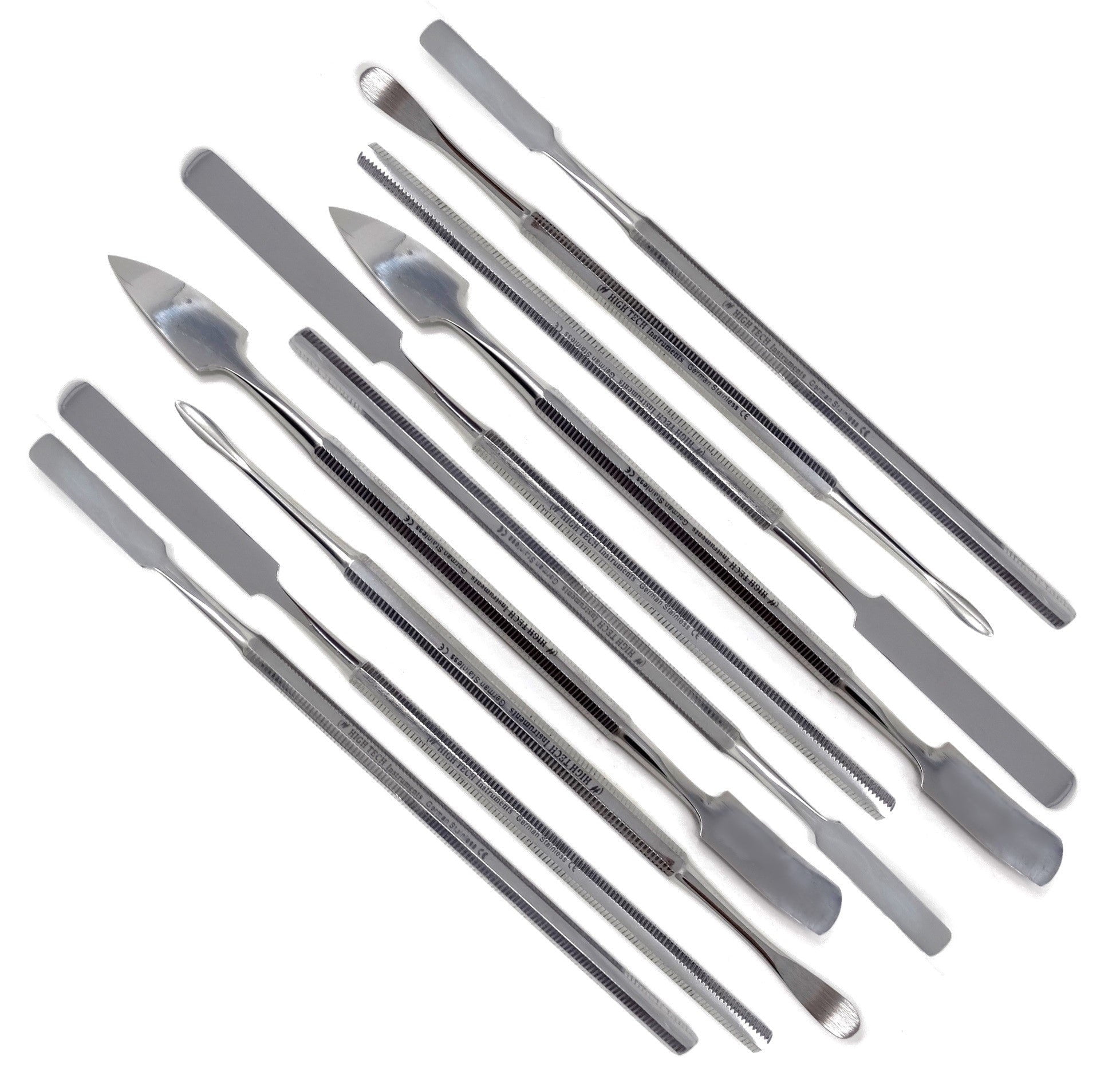 10 Pc Wax Mixing Clay Carving Tool Set Stainless Steel Spatulas for ...
