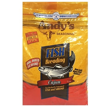 Andy's Seasoning Red Fish Breading, 5 lb (Pack of 6) - Walmart.com