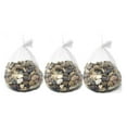 3 Pounds Small River Rocks, Pebbles, Outdoor Decorative Stones, Natural ...