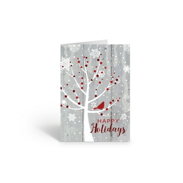 Stonehouse Collection Family Merry Christmas Card - 12 Holiday Cards ...