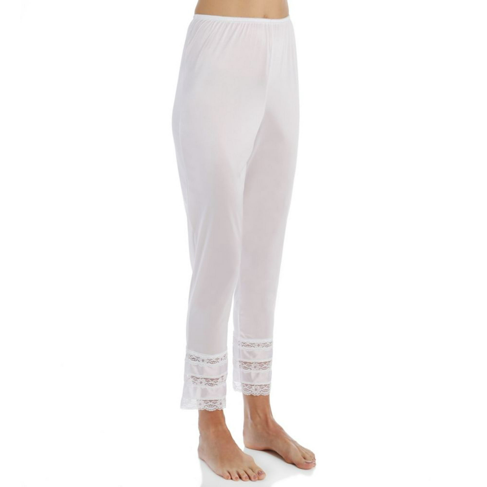 Click here for Womens Shadowline 3502 Snip-It Pant Liner (White L... prices
