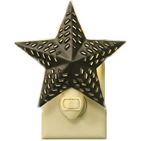 Barn Star Night Light (Rustic Brown) | Walmart Canada