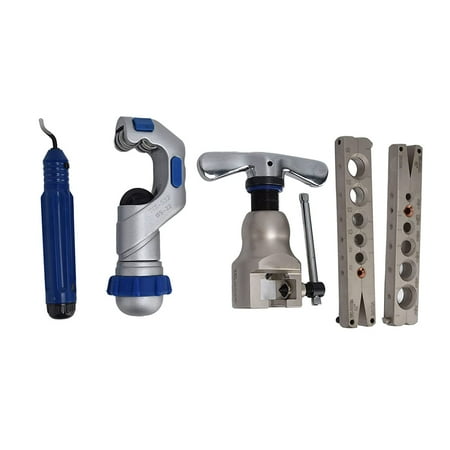 Flaring Tool Kit, Hardened Steel Pipe Flare Tool Brake Line Tubing ...