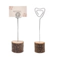 20Pcs Table Number Holders Stand Photo Picture Memos Note Holders for ...