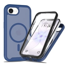For iPhone 17e/16e Phone Case,Compatible With Mag-Safe,2-in-1 Heavy ...