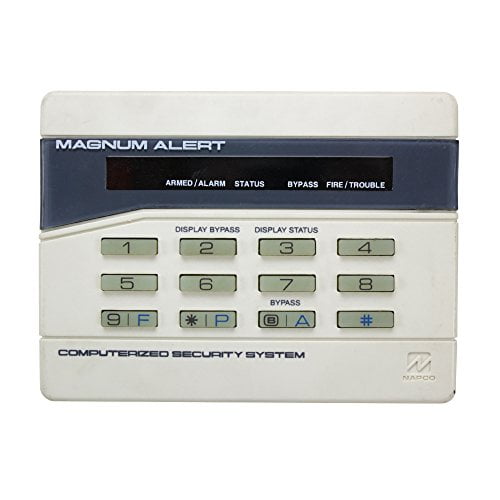 Napco Napco RP1054E Backlit Digital Display Keypad - Walmart.com ...