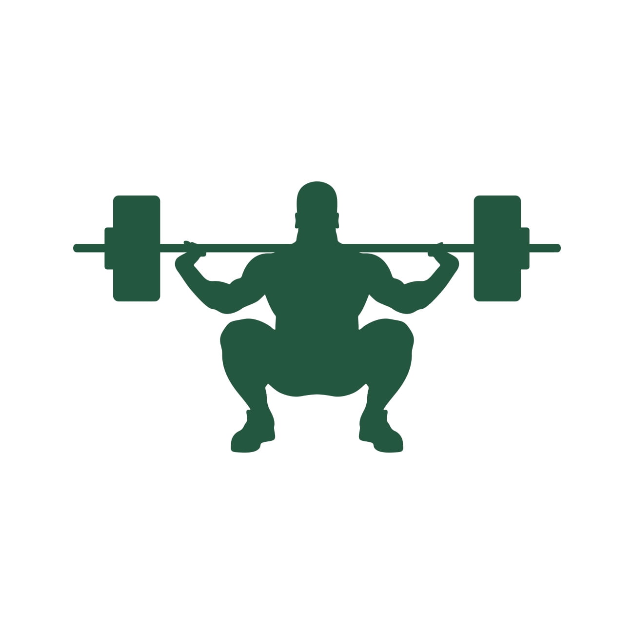 Weightlifting Deadlift Sticker Decal Die Cut - Self Adhesive Vinyl ...