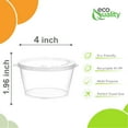 (150 PACK) 5.5 Oz Leak Proof Portion Cups with Lids - Plastic Condiment ...