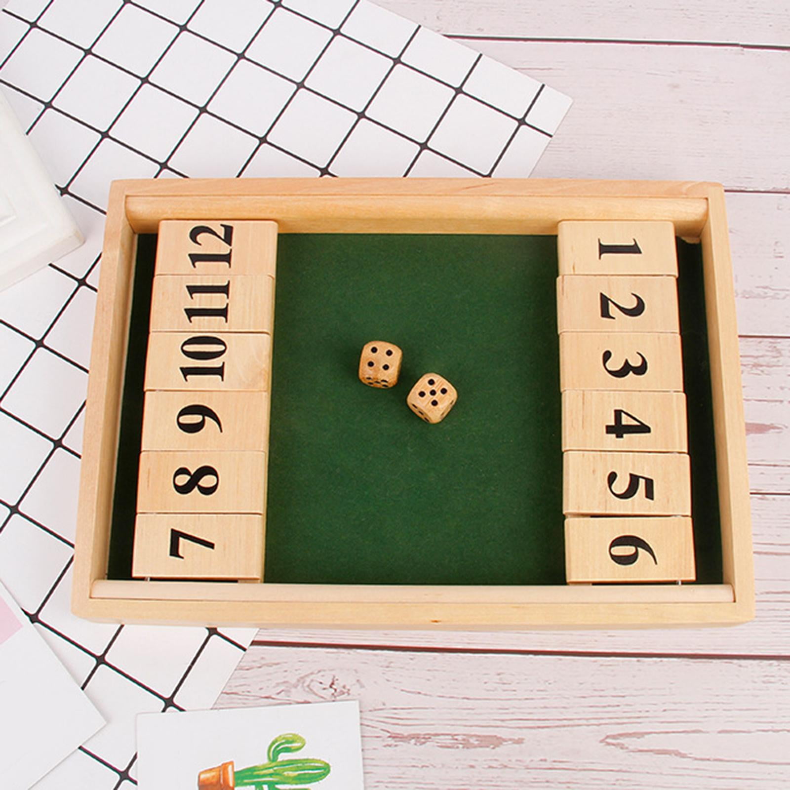 Adults Double-sided Flop Game Play Indoor Home Number Props Family ...