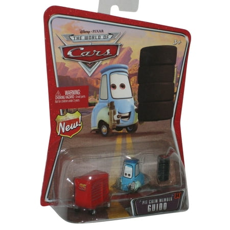 Pixar Cars Movie Pit Crew Member Guido Race O Rama Toy Car #34 ...