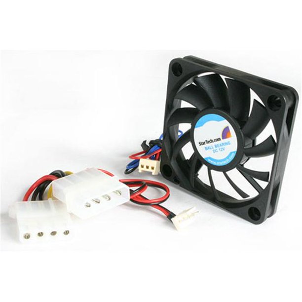 StarTech FAN5X1TX3 50x10mm Replacement Ball Bearing Computer Case Fan ...