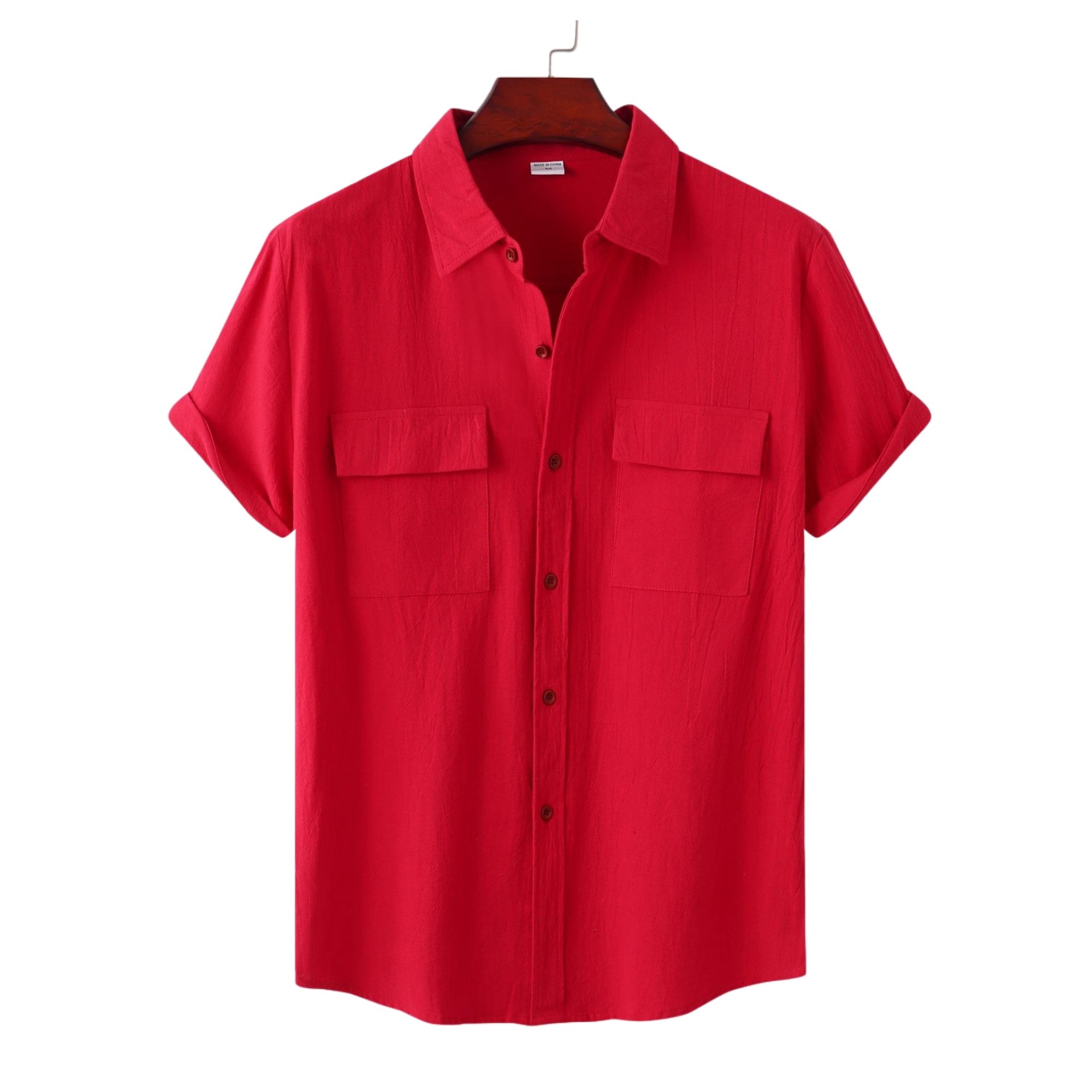 Click here for Cvlife Men Shirts Lapel Neck T Shirt Button Down T... prices