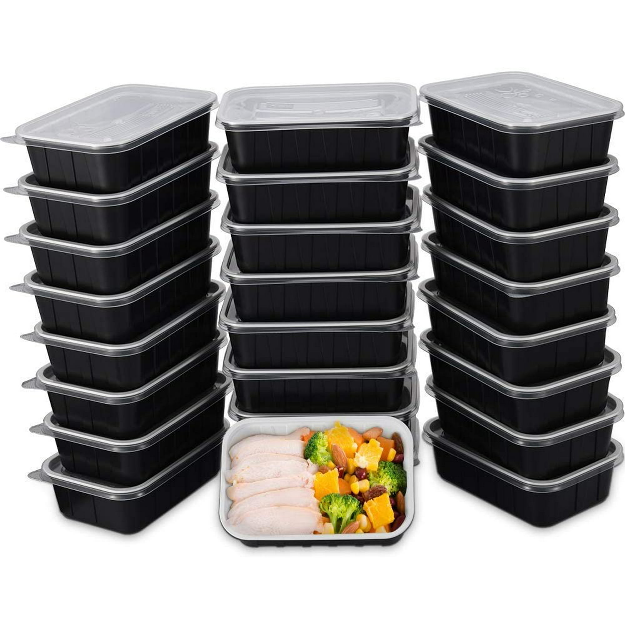 Click here for Yeashow 25 Sets Meal Prep Containers 24 Oz Airtigh... prices