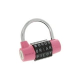 Padlock 5 Dial 63Mm Pink - Walmart.com