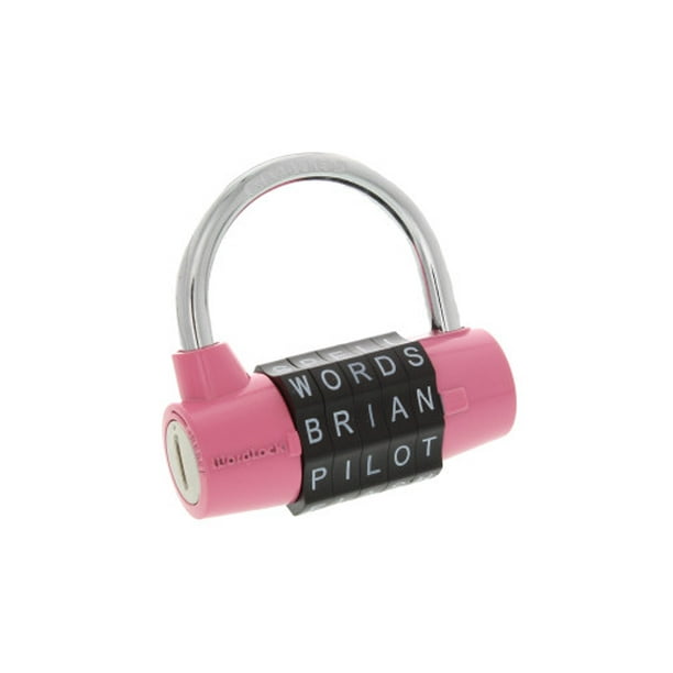 Padlock 5 Dial 63Mm Pink - Walmart.com