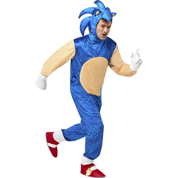 Sonic Adult Deluxe Costume - Walmart.com