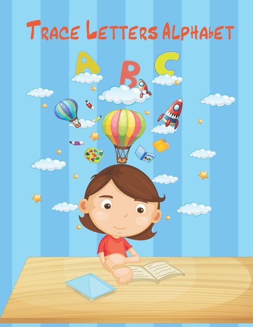 Trace Letters Alphabet : ABC - Practice for Kids with Pen Control, Line ...
