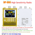 DP-666 TEF6686 Full Band Radio 2.8-Inch IPS Touch Screen High Sensitivity Receiver Full Band FM ...