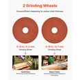 Electric Chainsaw Sharpener, 85W Bench Saw Chain Sharpener 5000RPM ...