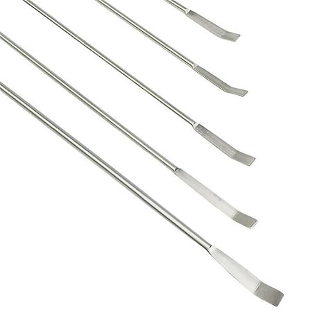 Stainless Steel Laboratory Micro Spatula Medicine Trace Spoon Scoop ...