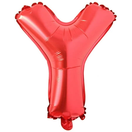 Red 28 inch Letter Balloons Alphabet Number Balloons Foil Mylar Party ...