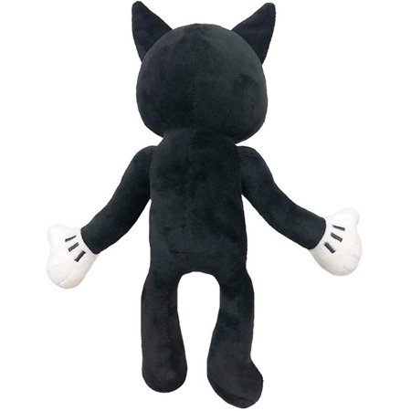 Black Cartoon Cat Plush Toy Black Cartoon Cat Plush Toy Soft Anime Cat ...