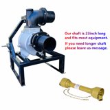 "Sigma Tractor-Driven PTO-Powered 6"" Water Pump With Gear Drive ...