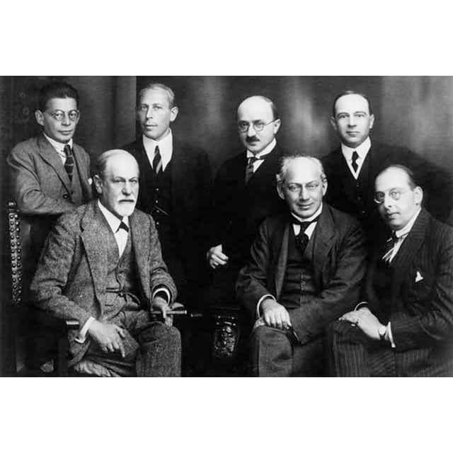 24x36 gallery poster, Otto Rank, Sigmund Freud, Karl Abraham, Max ...