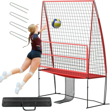 Volleyball Setter Trainer Net, Adjustable Height for Indoor and Outdoor ...