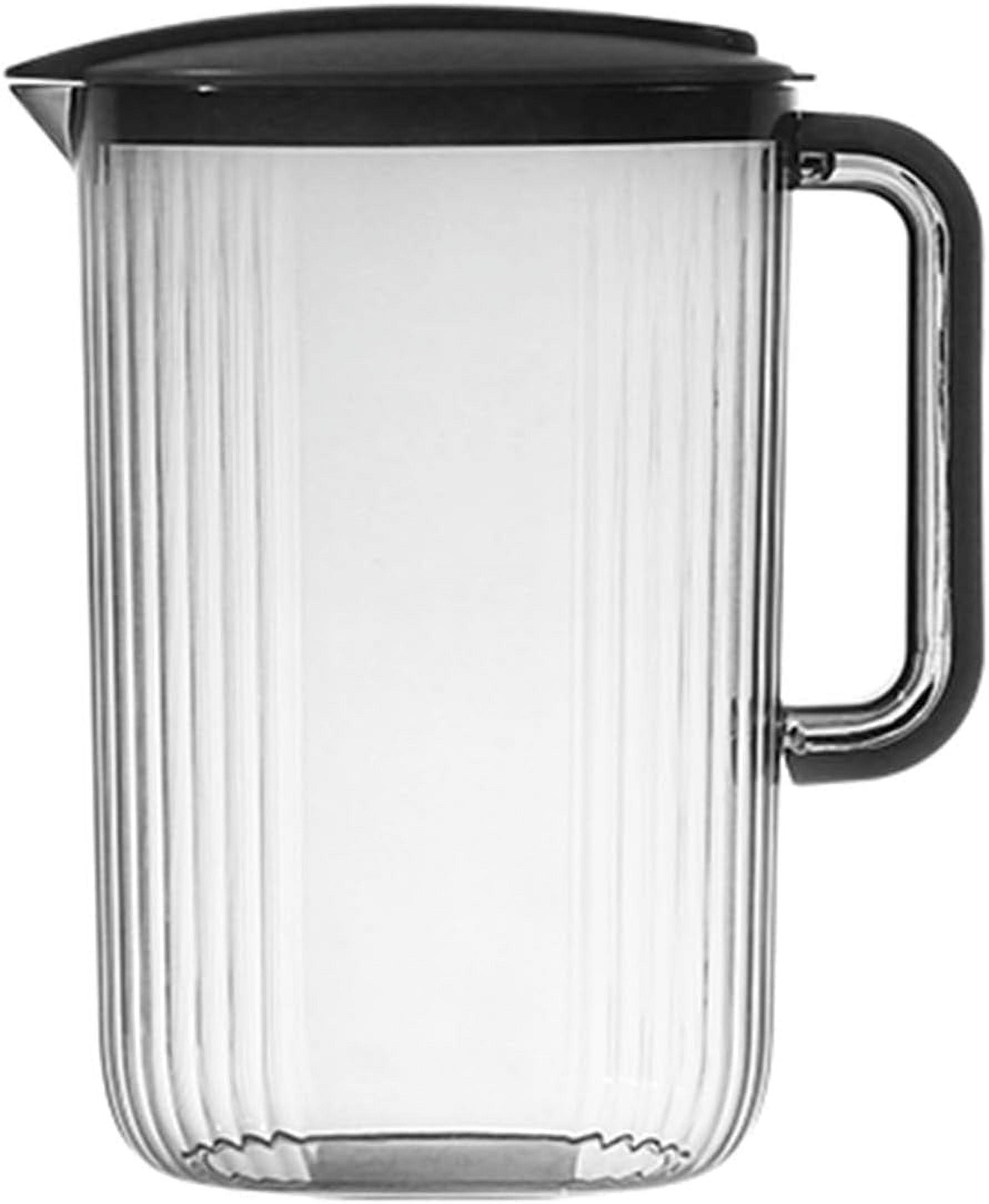 Crystal Clear Water Pitcher for Chilled Beverages，Elegant Drinking ...