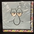 SpongeBob SquarePants 'All The Faces' Lunch Napkins (16ct) - Walmart.com