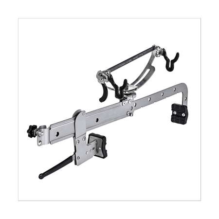 Outdoor Stainless Steel Telescopic Fishing Rod Bracket 36cm Clamping ...