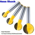 8mm Shank Ball Nose End Round Carving Bit router bit woodworking ...