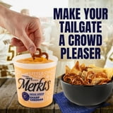 Merkt's Sharp Cheddar Spreadable Cheese, 12.9oz, Tub, Refrigerated ...