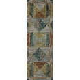 Loloi II Spectrum Geometric Lagoon / Spice Area Rug - Walmart.com