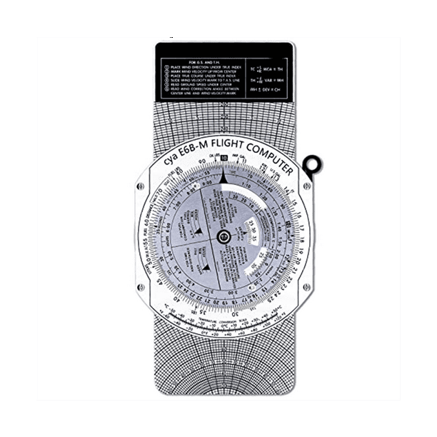 E6B Metal Flight Computer Aviation Plotter Circular Slide Rule Used in ...