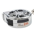 2meter Stainless Steel Metric Tape Measure Retractable Ruler - Walmart.com