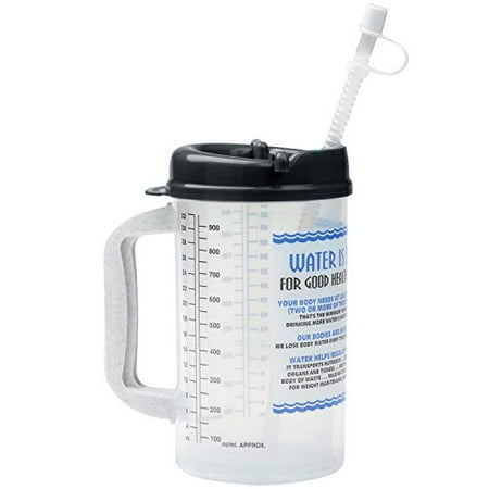 Water Essentials Tracking Hospital Mug for Daily Intake Measuring with ...