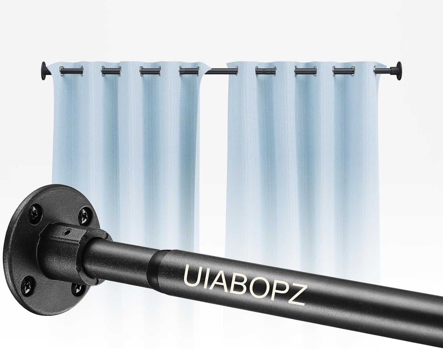 shiyou-Shower Curtain Rods, 29-93inch Adjustable Shower Pole - Heavy ...
