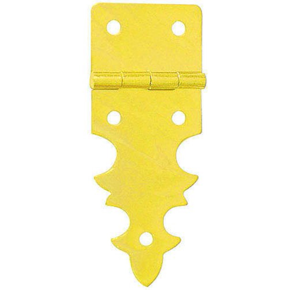 National Artcraft Brass Plated Strap Hinge For Crafts and Repairs (Pkg ...