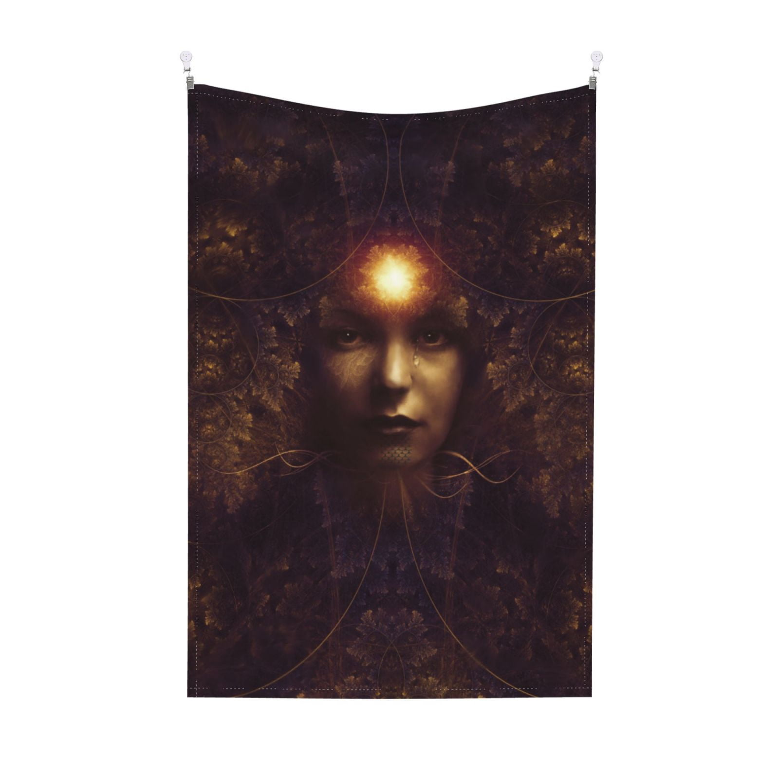 Ghost Apparition Tapestry, Gothic Dark Wall Tapestry Decor Home Decor ...