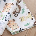 Bjutir Boys Outfit Set Animal Cartoon Print Short Sleeve Lapel Neck ...